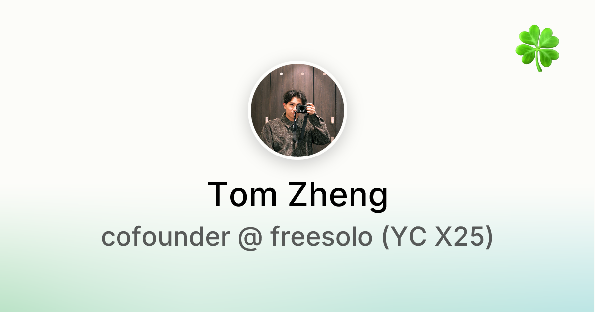 Tom Zheng